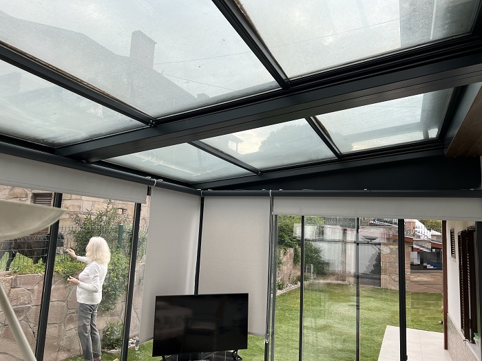 Smart Glass Roof - Akıllı Açılır Cam Tavan ve Kış bahçesi Sistemleri ...